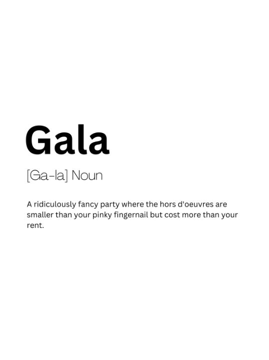Gala Dictionary Definition - Kaigozen2 - Digital Art & AI, Humor ...