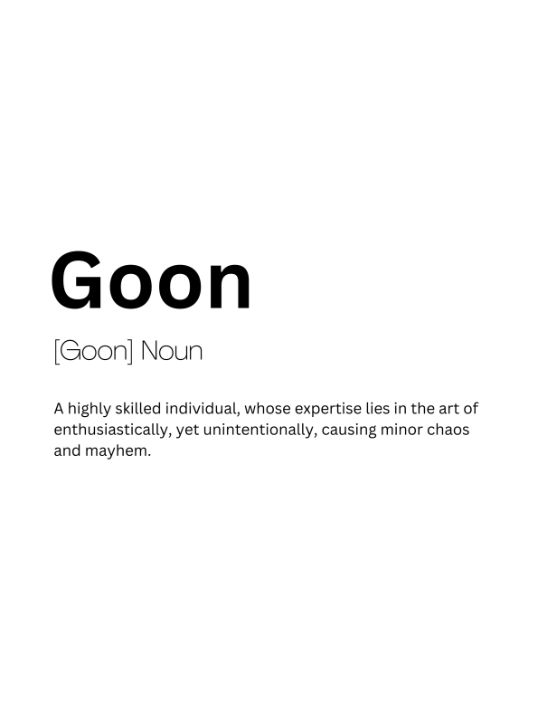 Goon Dictionary Definition - Kaigozen2 - Digital Art & AI, Humor ...