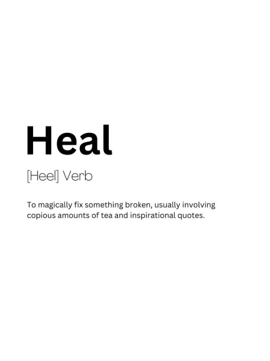 Heal Dictionary Definition - Kaigozen2 - Digital Art & AI, Humor ...