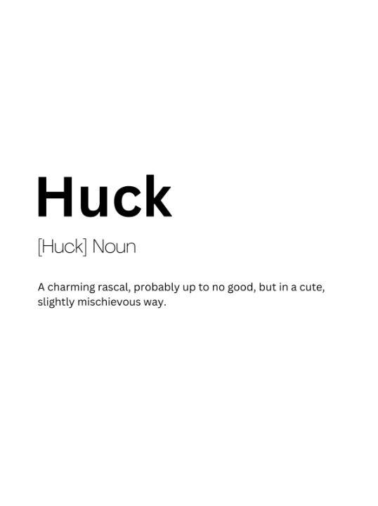Huck Dictionary Definition - Kaigozen2 - Digital Art & AI, Humor ...