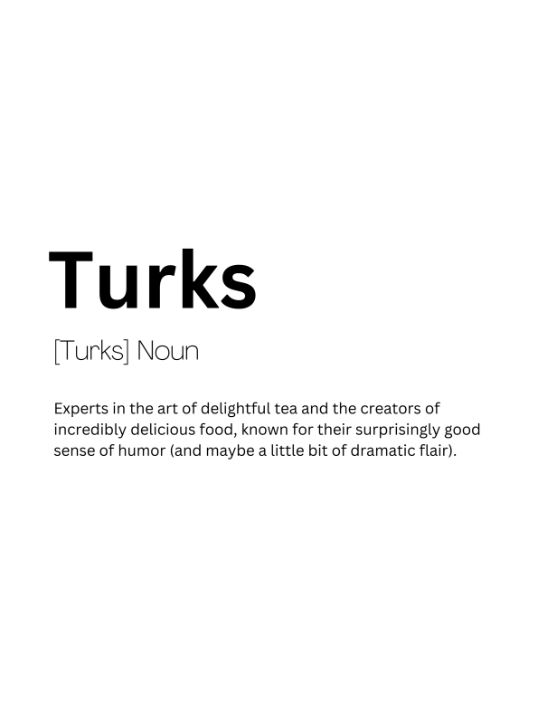 Turks Dictionary Definition - Kaigozen2 - Digital Art & AI, Humor ...