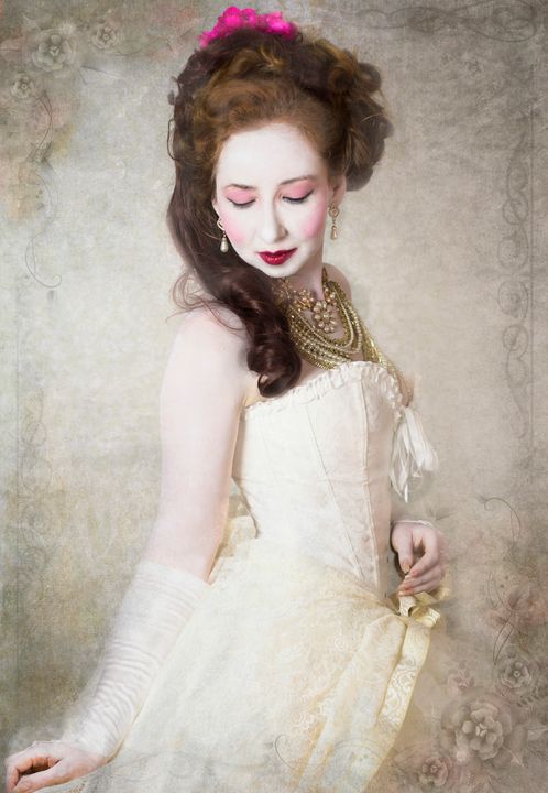 Victorian Portrait - Allie Serrano Portraits - Paintings & Prints ...