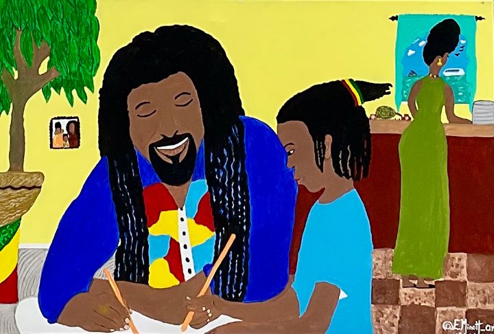 Full Package - E Minott Art - Paintings & Prints, People & Figures ...