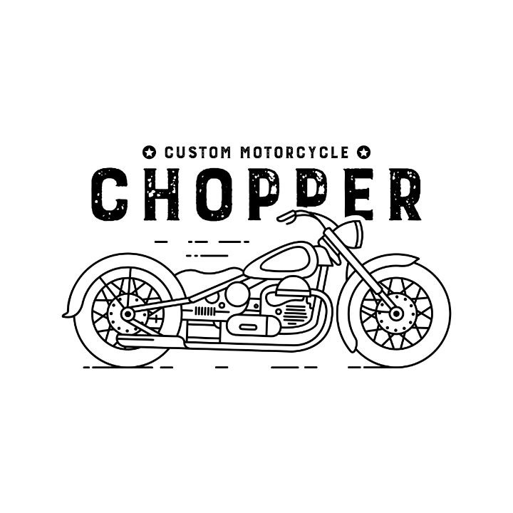 Chopper 2 - Vektorkita - Drawings & Illustration, Vehicles ...