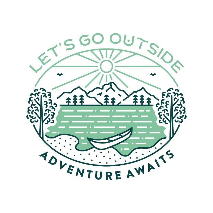Go Outside Adventure Awaits 3 - Vektorkita - Drawings & Illustration ...