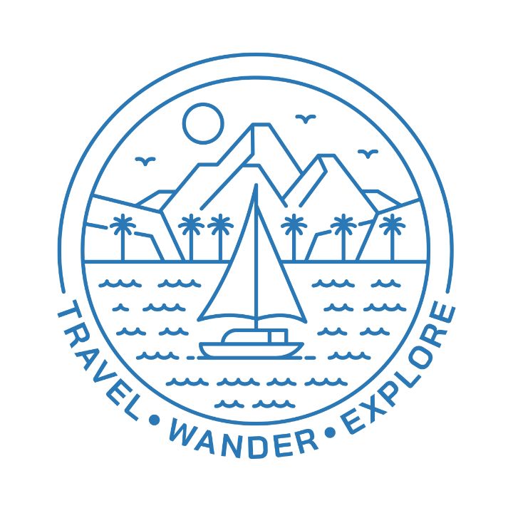Travel Wander Explore 3 - Vektorkita - Drawings & Illustration, Landscapes & Nature, Lakes ...