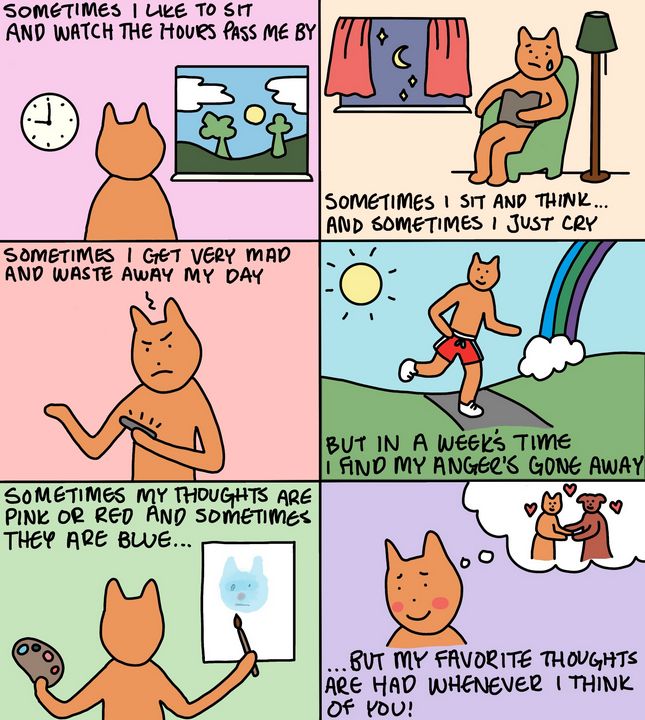 Sometimes - Emma Bentley - Digital Art & AI, Humor & Satire, Animals ...