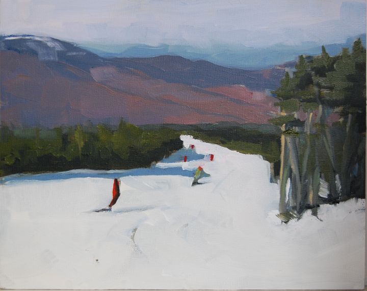Sugarloaf Maine - P.S.Stevens - Paintings & Prints, Landscapes & Nature ...