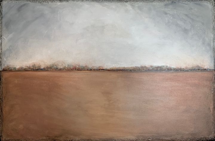 Solitude - Monica Becker - Paintings & Prints, Abstract, Landscape - ArtPal