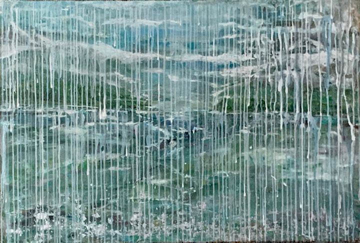 Acid Rain - Monica Becker - Paintings & Prints, Abstract, Landscape ...