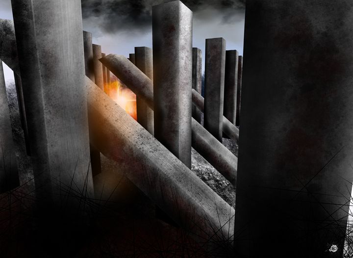 Accelerated decrepitude - Mike Farrell-Deveau - Artist - Paintings ...