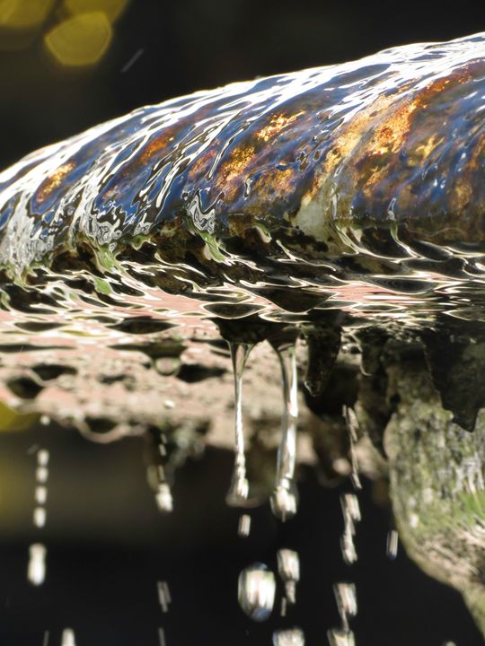 Fountain overflow - suekeastphotos - Photography, Abstract, Man-made ...