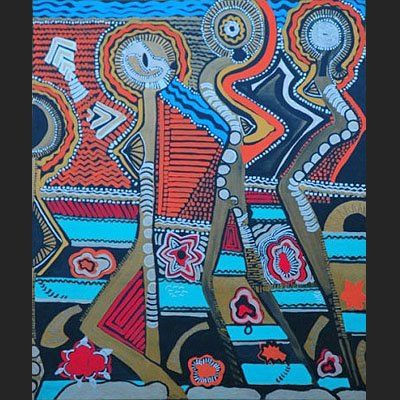 creating for fun - Mirit Ben-Nun - Paintings & Prints, Abstract ...