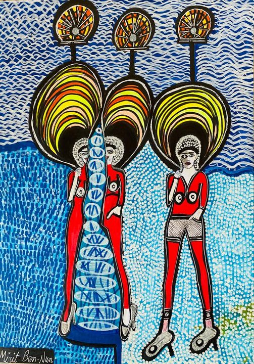 Israeli painters original pictures - Mirit Ben-Nun - Paintings & Prints ...