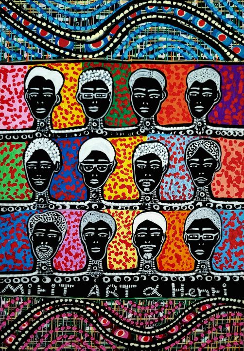 Henri painting naif art Mirit Ben-Nu - Mirit Ben-Nun - Paintings ...