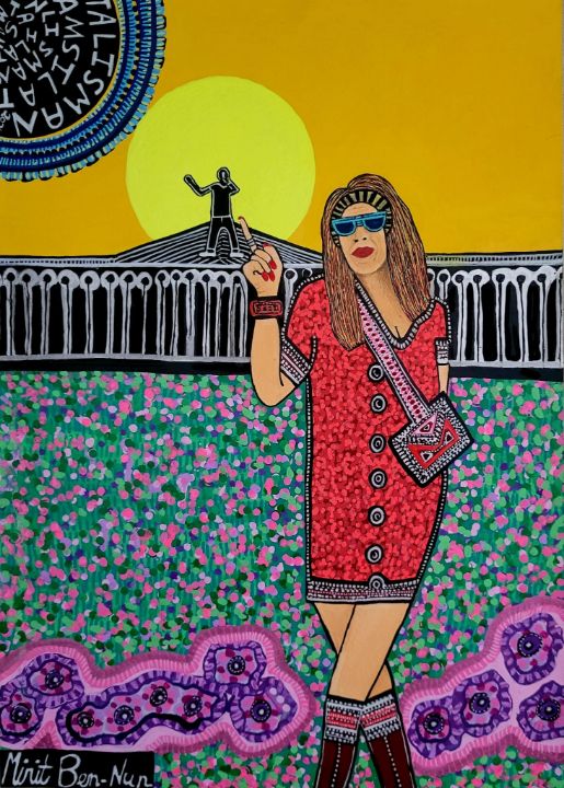 Acryllic and colored pencils Israel - Mirit Ben-Nun - Paintings ...