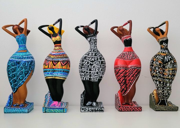 Sculpture painted Mirit Ben-Nun - Mirit Ben-Nun - Paintings & Prints ...