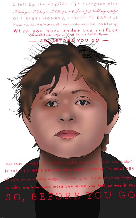 Lewis capaldi - Raven - Digital Art & AI, People & Figures, Celebrity ...