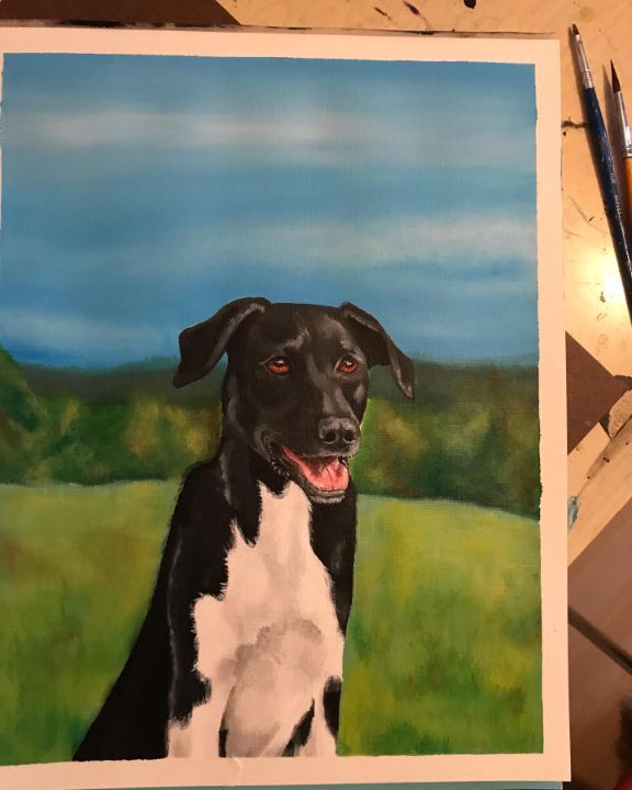 Pet portrait - Jenni Bee Art - Paintings & Prints, Animals, Birds ...