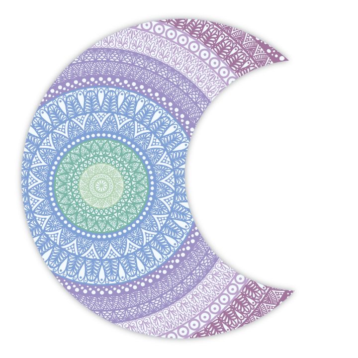 Mandala Lua - gusta_rangel.png - Paintings & Prints, Abstract, Fractal - ArtPal