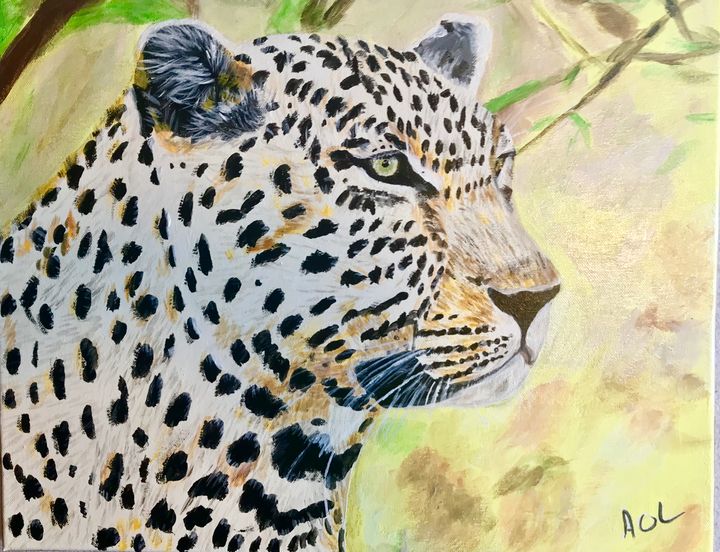 Leopard - Art Of Lonnie - Paintings & Prints, Animals, Birds, & Fish ...
