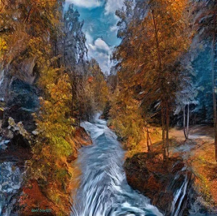 Arkansas Mountain Stream - Trails I Travel Robert E. La'Cas - Digital ...