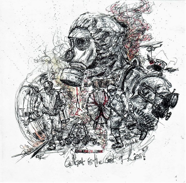 Chernobyl - RMZ scribbles - Drawings & Illustration, People & Figures ...