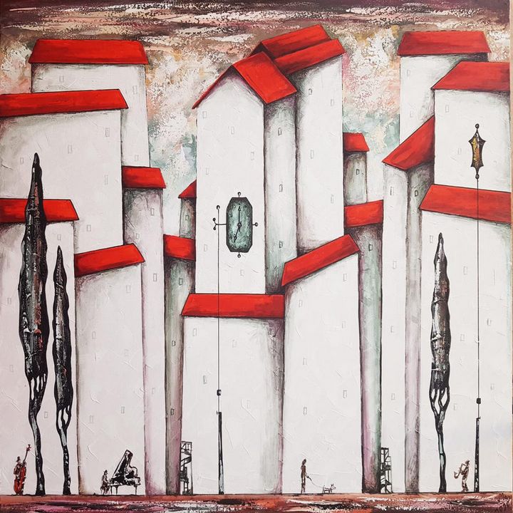 White House - MariArt - Paintings & Prints, Buildings & Architecture ...