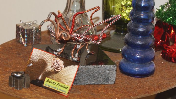 Blinky the Wire Dragonfly - Timeless Arts Gallery & Studio, CHICAGO ...