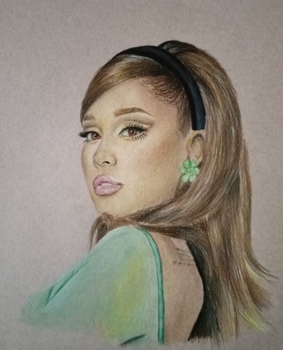 Ariana - DosiaxArt - Drawings & Illustration, People & Figures, Portraits, Female - ArtPal