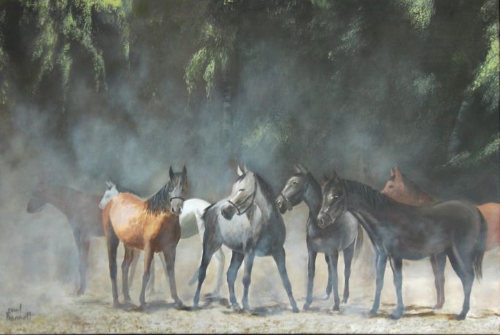 Council Meeting - Paul Bennett - Artist - Paintings & Prints, Animals ...