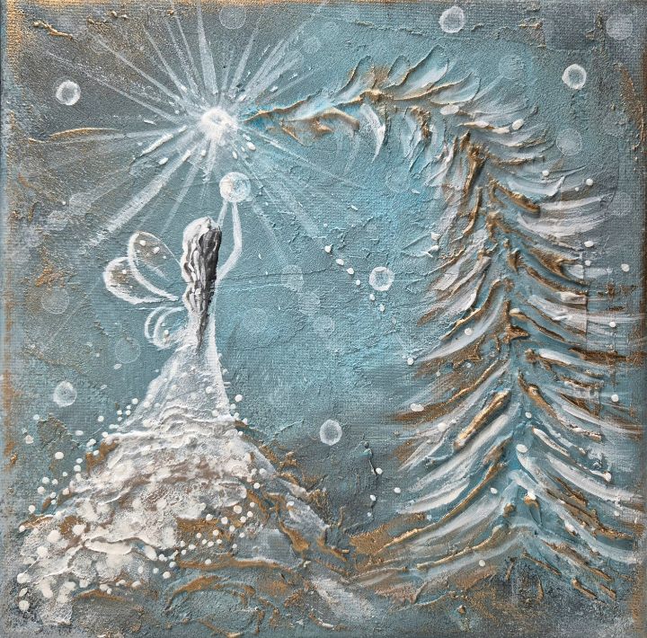 NIGHT-CALLING - RENATA MAROTI - Paintings & Prints, Fantasy & Mythology ...