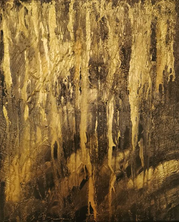 TURNING POINT - RENATA MAROTI - Paintings & Prints, Abstract, Color ...