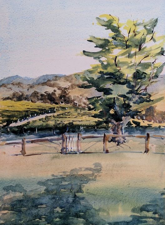 Yarra Valley - Colin Peel - Paintings & Prints, Landscapes & Nature ...