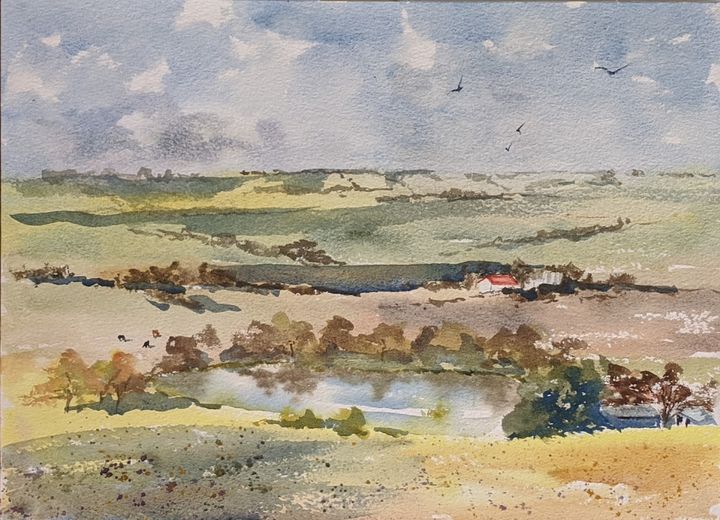 Western Plains - Colin Peel - Paintings & Prints, Landscapes & Nature ...