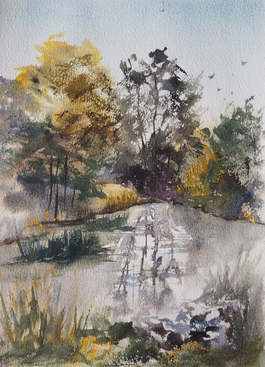 King River - Colin Peel - Paintings & Prints, Landscapes & Nature ...