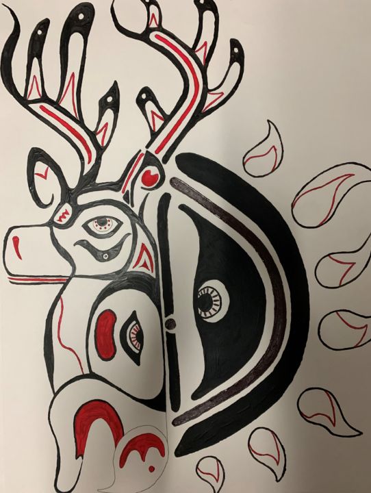 Cariboo Mural - Jaks Aboriginal Art Gallery - Paintings & Prints ...