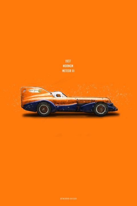 CiC Mormon-Meteor-III - Theodor Decker - Paintings & Prints, Vehicles ...