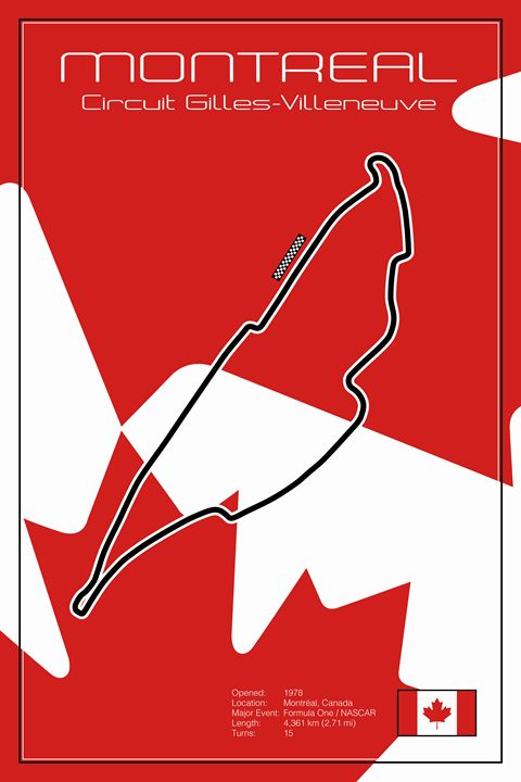 Montreal Racetrack - Theodor Decker - Paintings & Prints, Vehicles ...