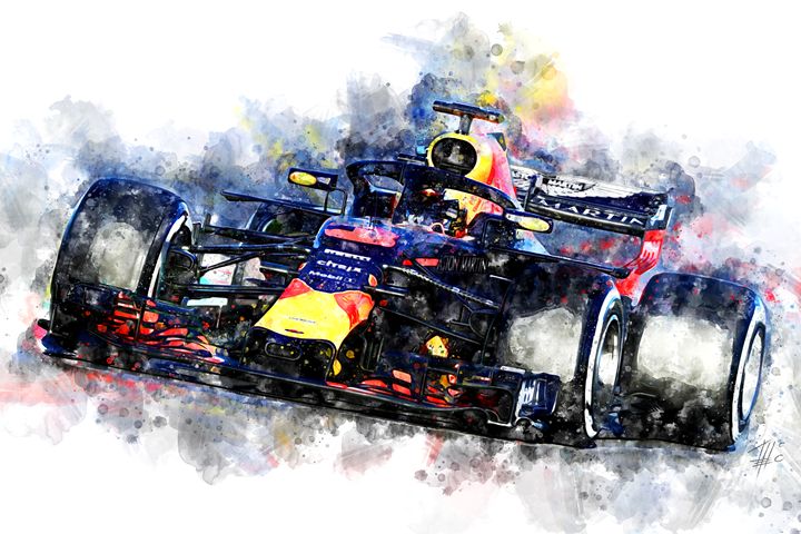 Painting By Scott S Formula 1