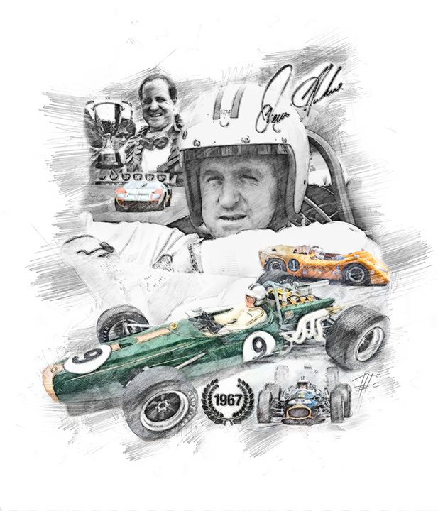 Denis Hulme - Theodor Decker - Paintings & Prints, Vehicles ...