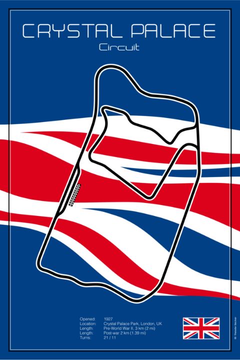 Racetrack Crystal Palace - Theodor Decker - Paintings & Prints ...