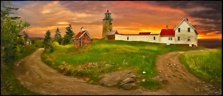 A two shot horizontal panorama. Mani - Dave's Art - Digital Art ...