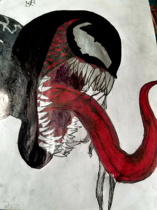 Venom - Shatopher Designs - Drawings & Illustration, Fantasy ...