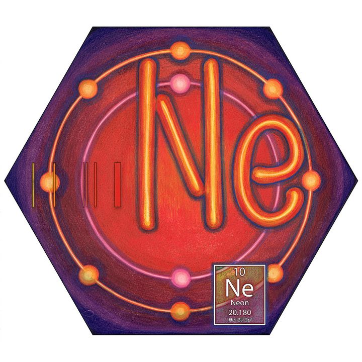 Neon - Damon Kowarsky and Hyunju Kim - Drawings & Illustration, Science ...