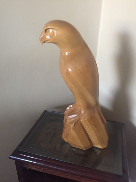 LADYHAWK - JIM SVAB GALLERY - Sculptures & Carvings, Animals, Birds ...