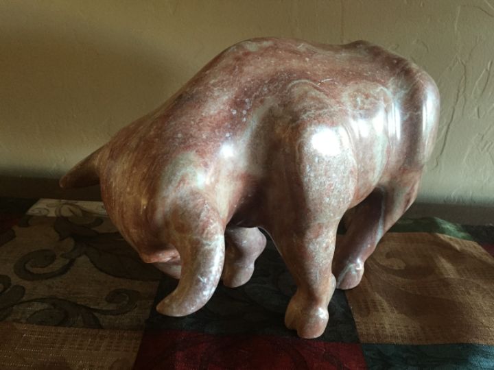 RED BULL - JIM SVAB GALLERY - Sculptures & Carvings, Animals, Birds ...