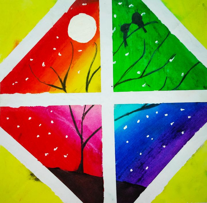 NATURE - BHABYA & BHASWATI - Paintings & Prints, Ethnic, Cultural ...