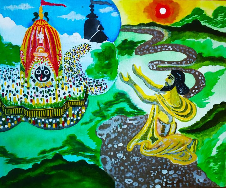 Bhakta Salabega - KISHORE BISHOI - Paintings & Prints, Ethnic, Cultural ...