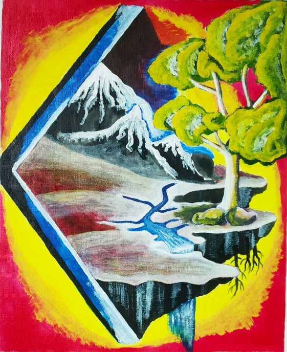 My Dreamscape - KISHORE BISHOI - Paintings & Prints, Ethnic, Cultural ...